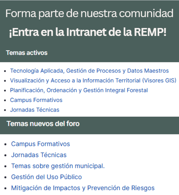 Inicio | Red Estatal de Montes Públicos - REMP